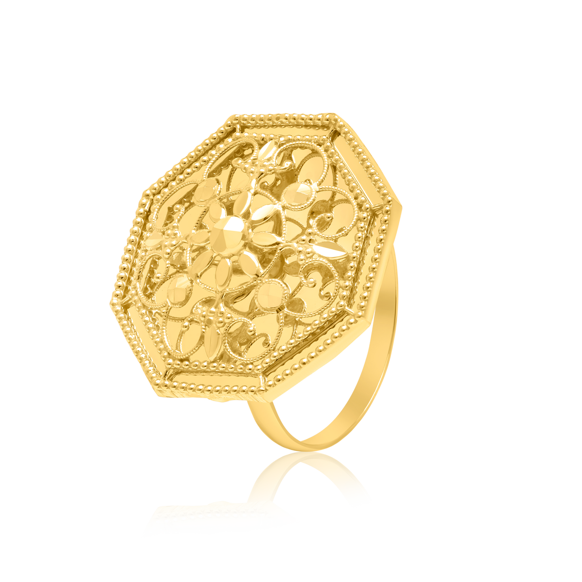 21K Pure Gold Ring Talagold – Tala Gold Collection