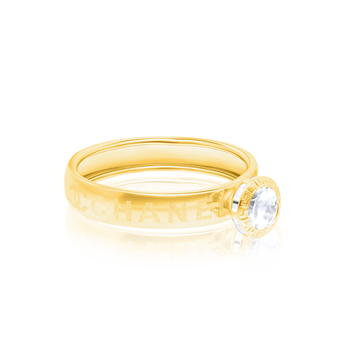 18K Pure Gold Stone Ring Talagold – Tala Gold Collection