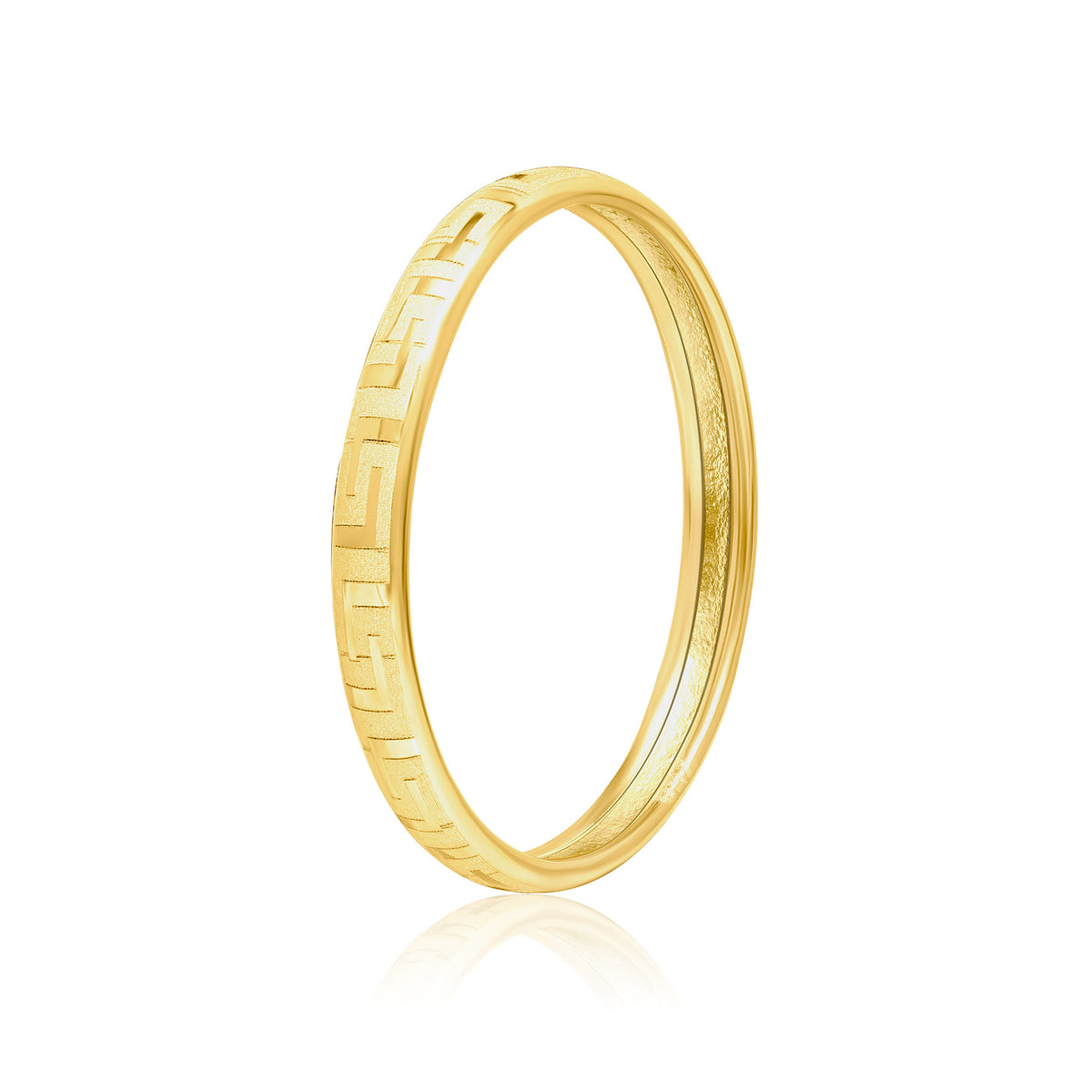 18K Pure Gold Round Ring Talagold – Tala Gold Collection