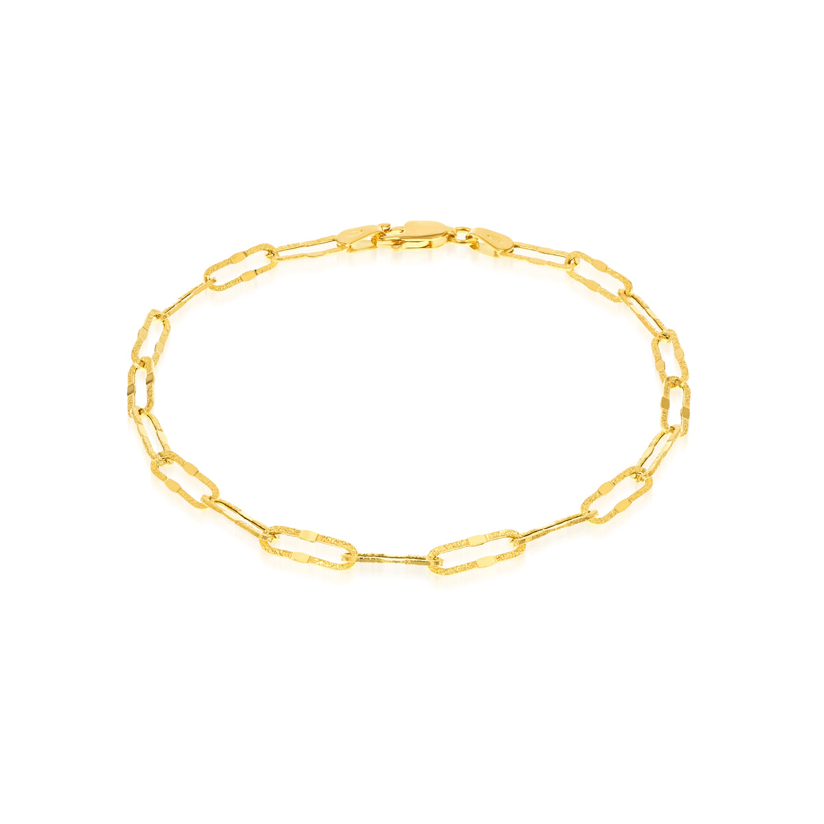 18K Pure Gold Linked Jewelry Set – Tala Gold Collection
