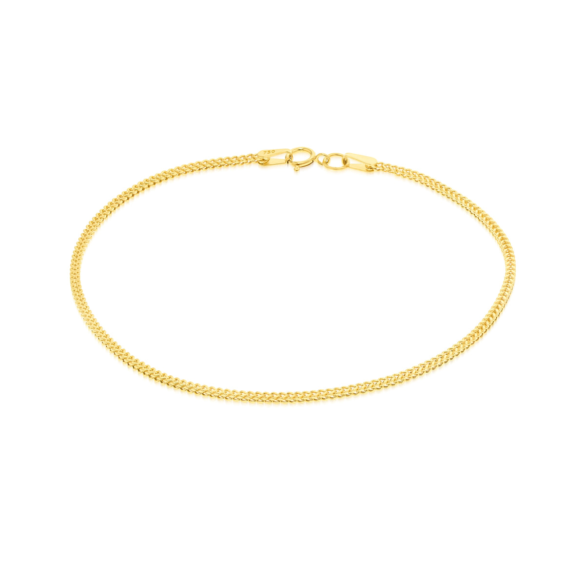 18K Pure Gold Thin Bracelet