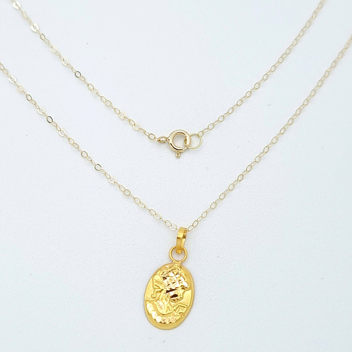 18K Pure Gold Fine Princess Necklace – Tala Gold Collection