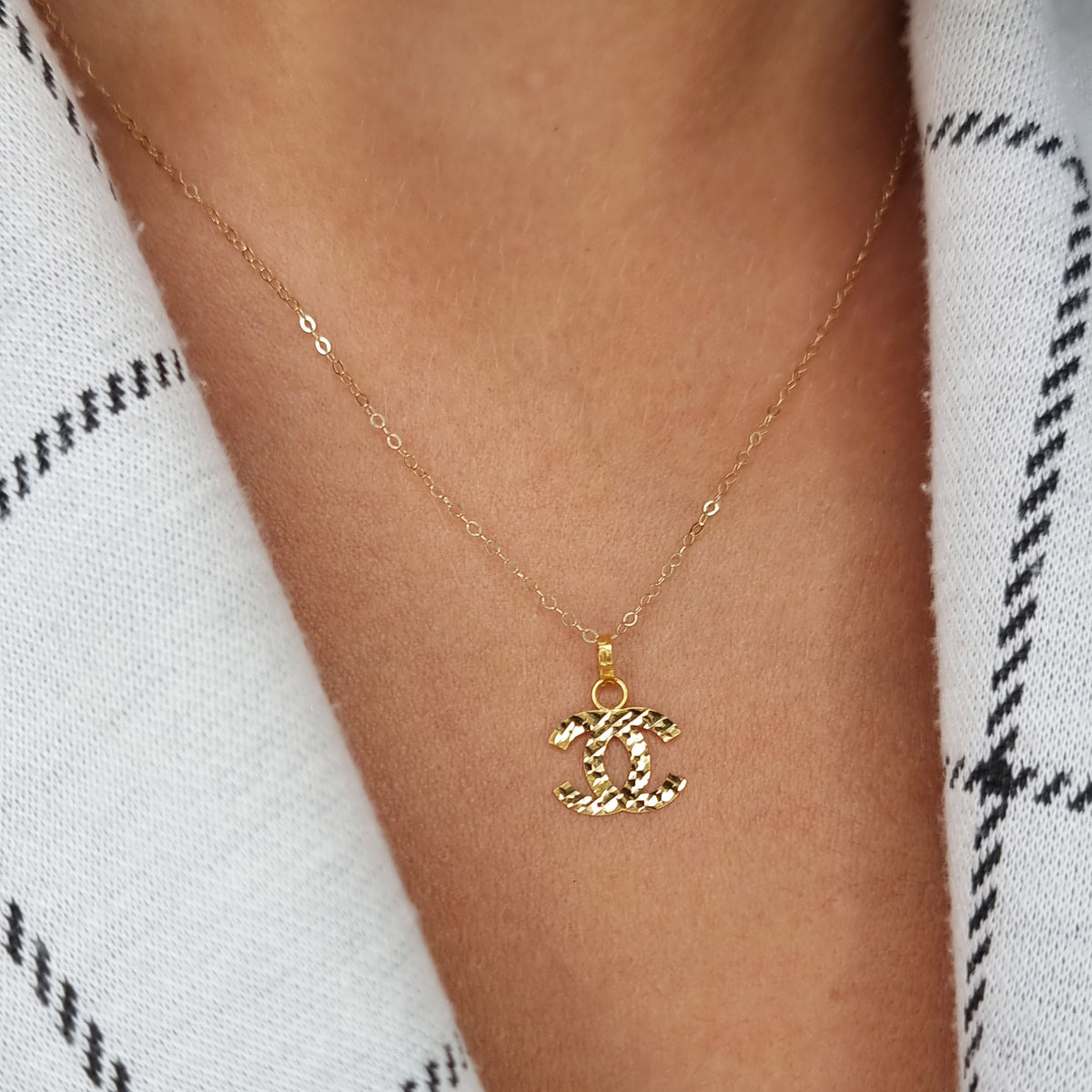 18K Pure Gold Fine Elegant Necklace – Tala Gold Collection