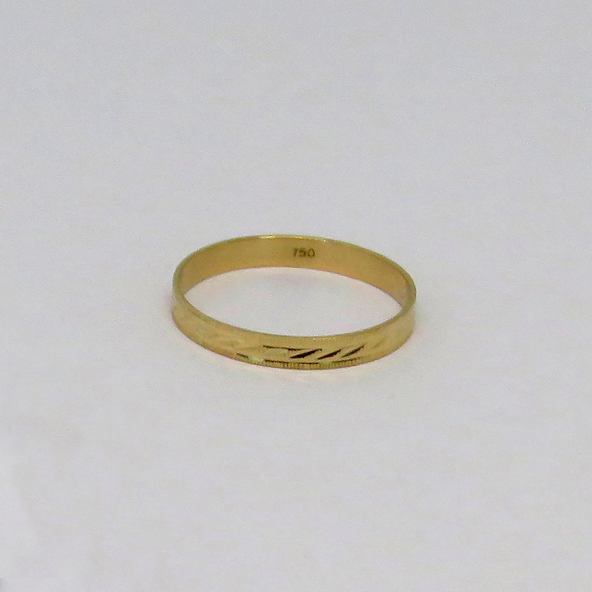 18K Solid Gold Ring – Tala Gold Collection