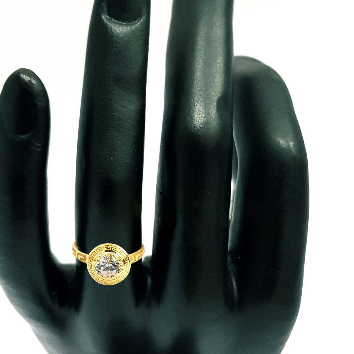 18K Pure Gold Elegant Ring – Tala Gold Collection